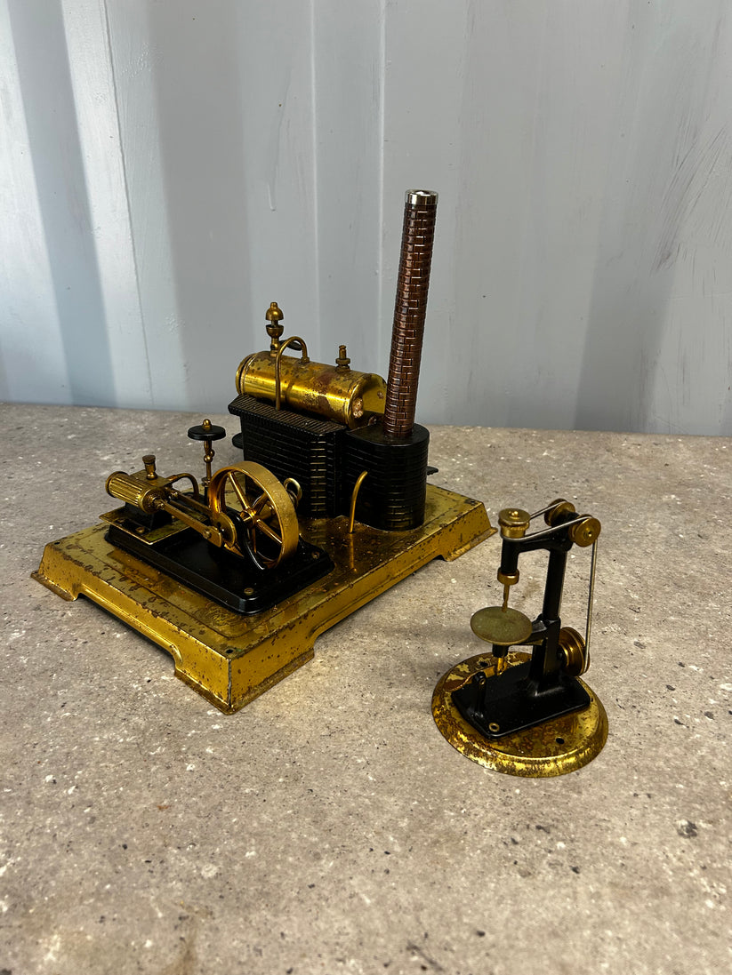 Wilesco D106 (Gold) Stationary Engine w/ Drill – Anthony & Co Collectables